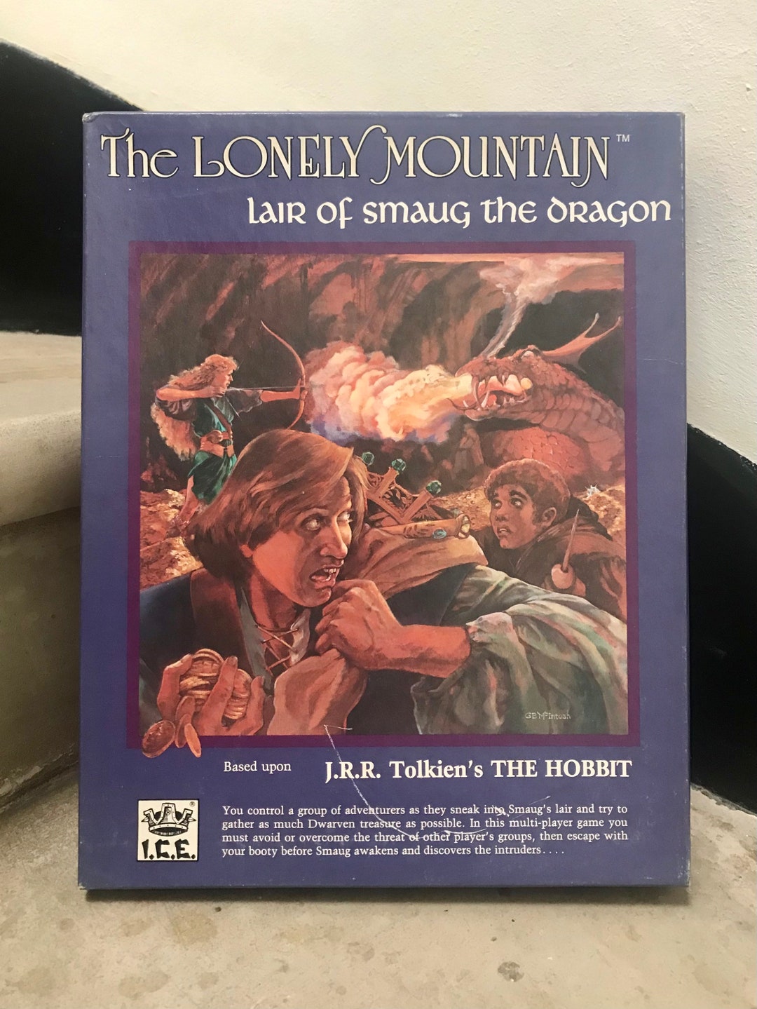 Extremely Rare J.R.R. Tolkien’s ‘the Lonely Mountain’ Hobbit Role ...