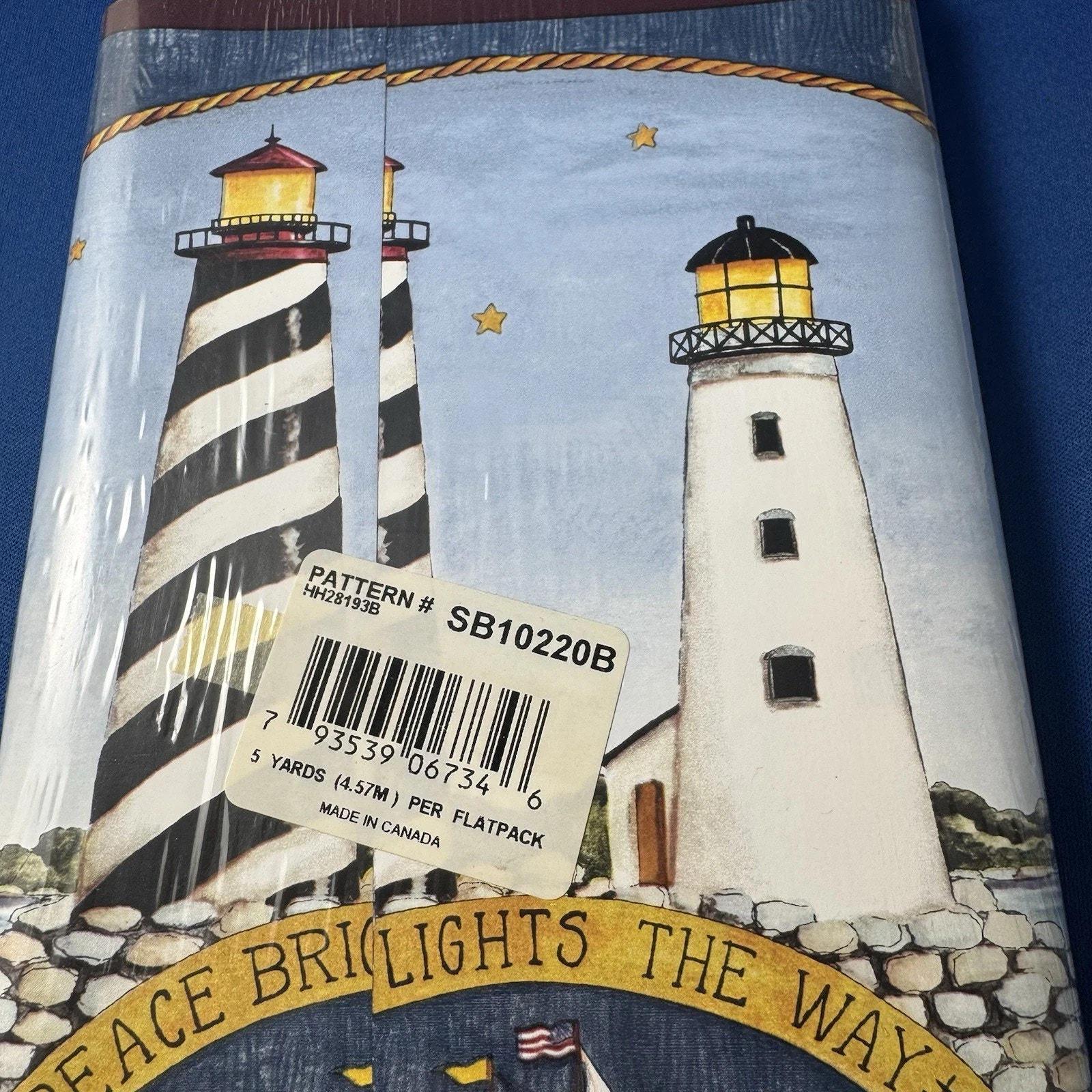 Expressions Border Wallpaper Patriotic Lighthouse #SB10220B Hope Lights ...