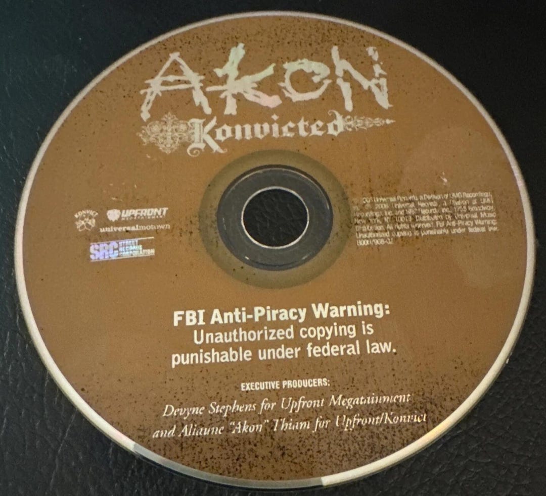 Akon Konvicted (CD) Disc Only - Etsy