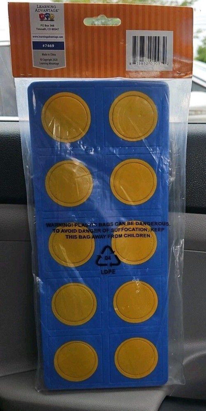 Giant Magnetic Foam 20 Discs & 20 Frames Early Math Kit, New - Etsy