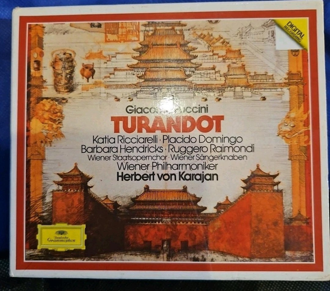 Turandot by Herbert Von Karajan (CD, 1990) New - Etsy