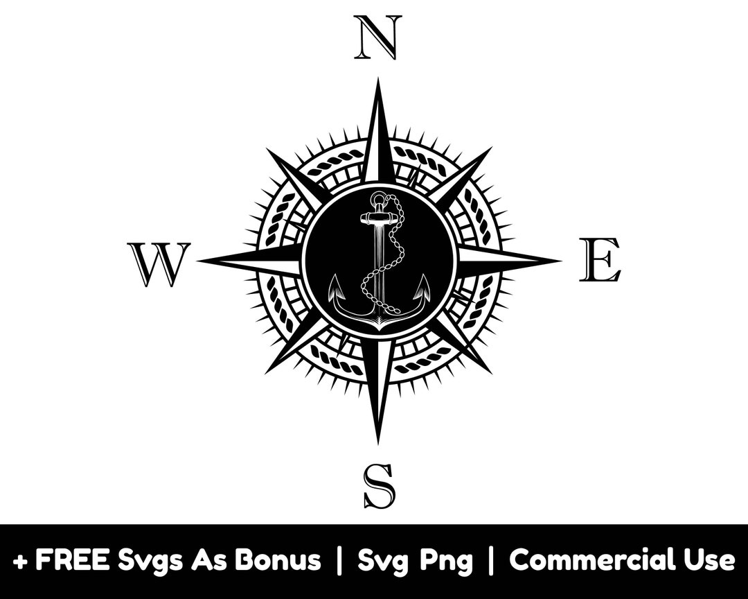 Compass Clipart Image Svg Png Files, Camper T Shirt Design Svg, Happy ...