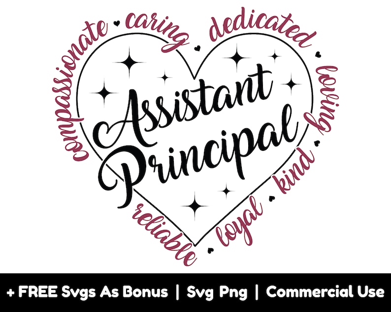 Admin Assistant Svg Png Files Heart Shape Svg Loyal Svg - Etsy