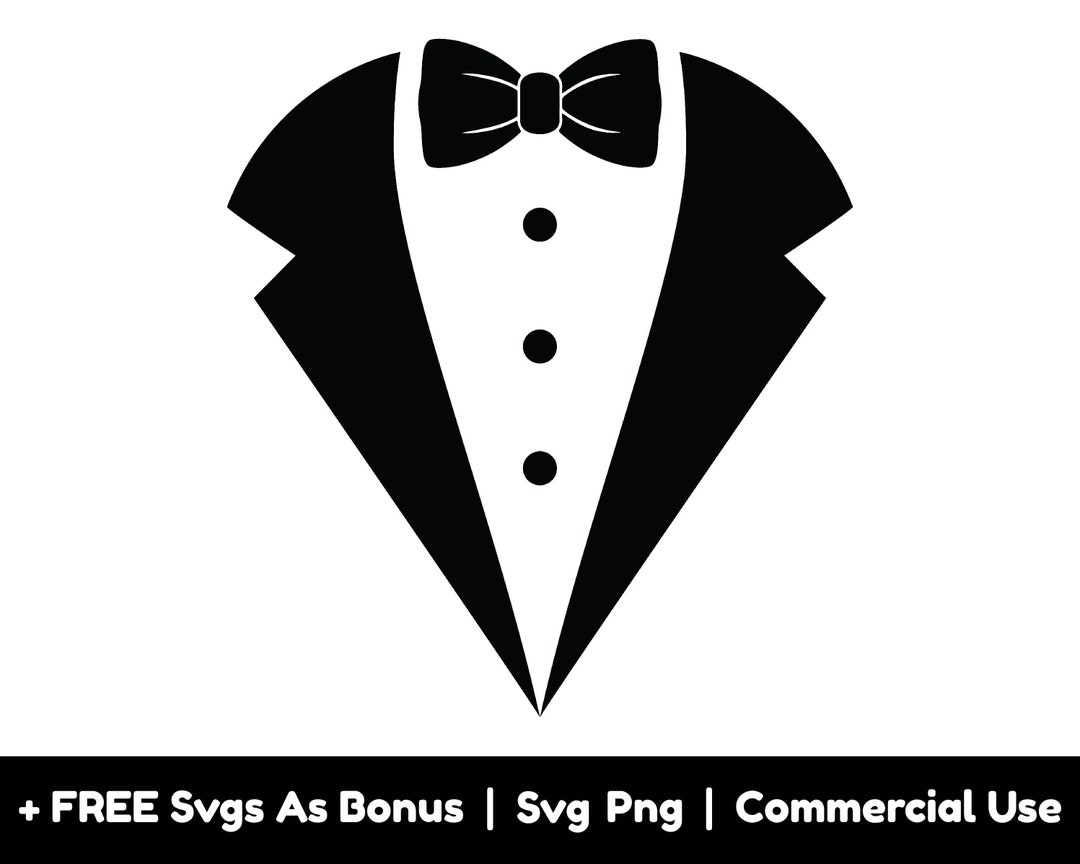 Suit Icon Clipart Image Svg Png Files, Mens Suit Svg, Men Clothing Svg ...