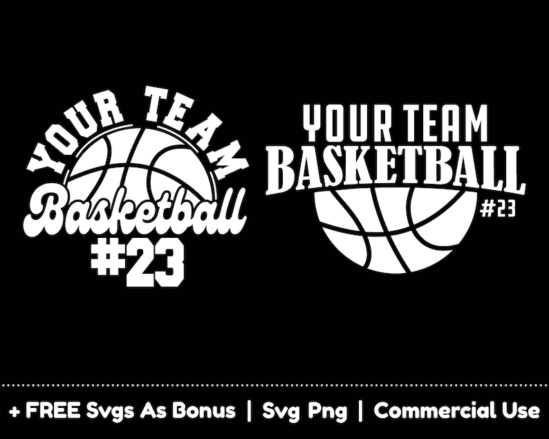 Basketball Custom Team Name Svg Png Files Basketball Fan Svg - Etsy