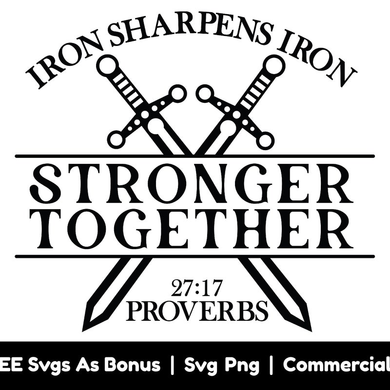 Iron Sharpens Iron - Etsy