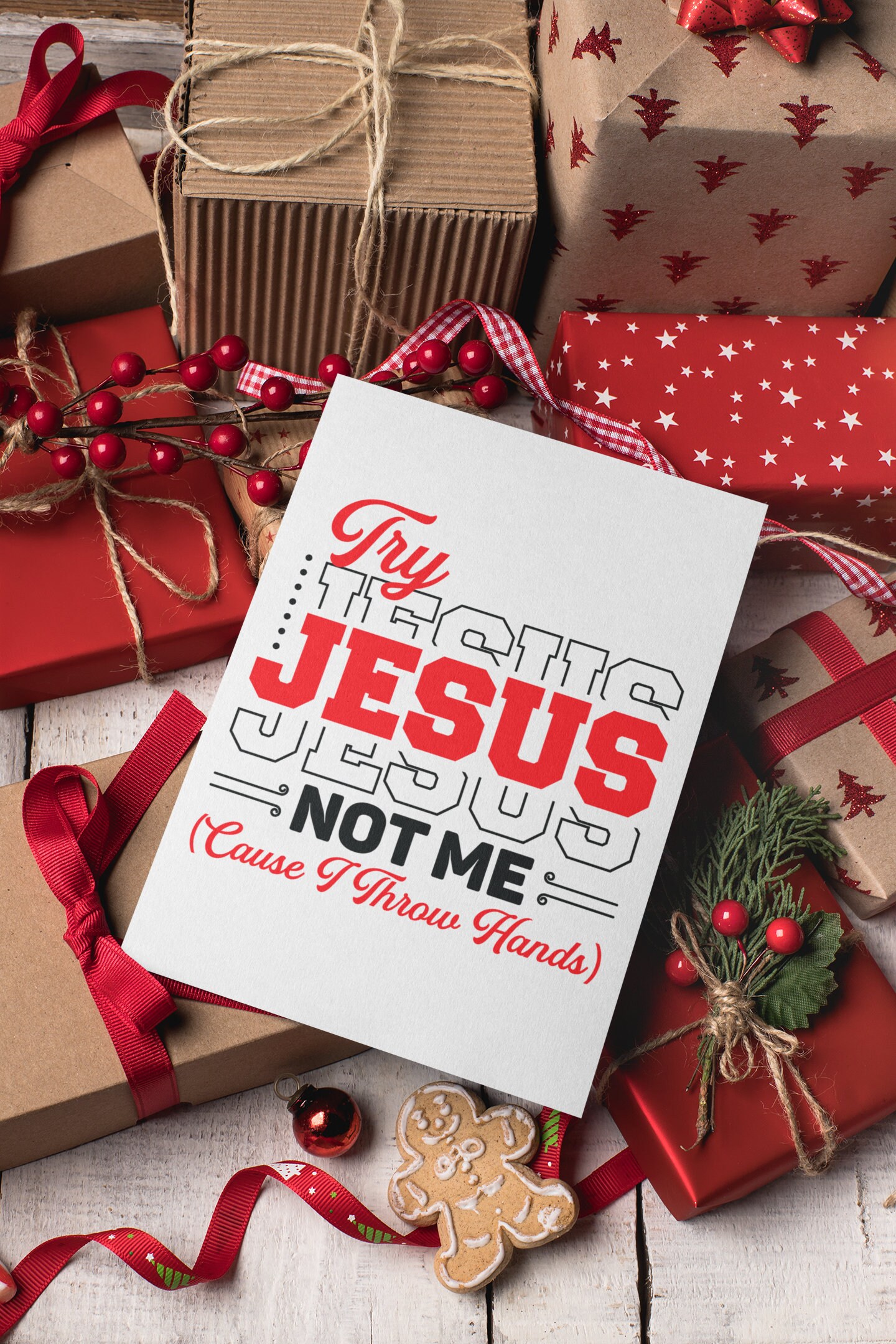 Try Jesus Not Me Svg Png Files, Sign Svg, Funny Svg, Cause I Throw ...