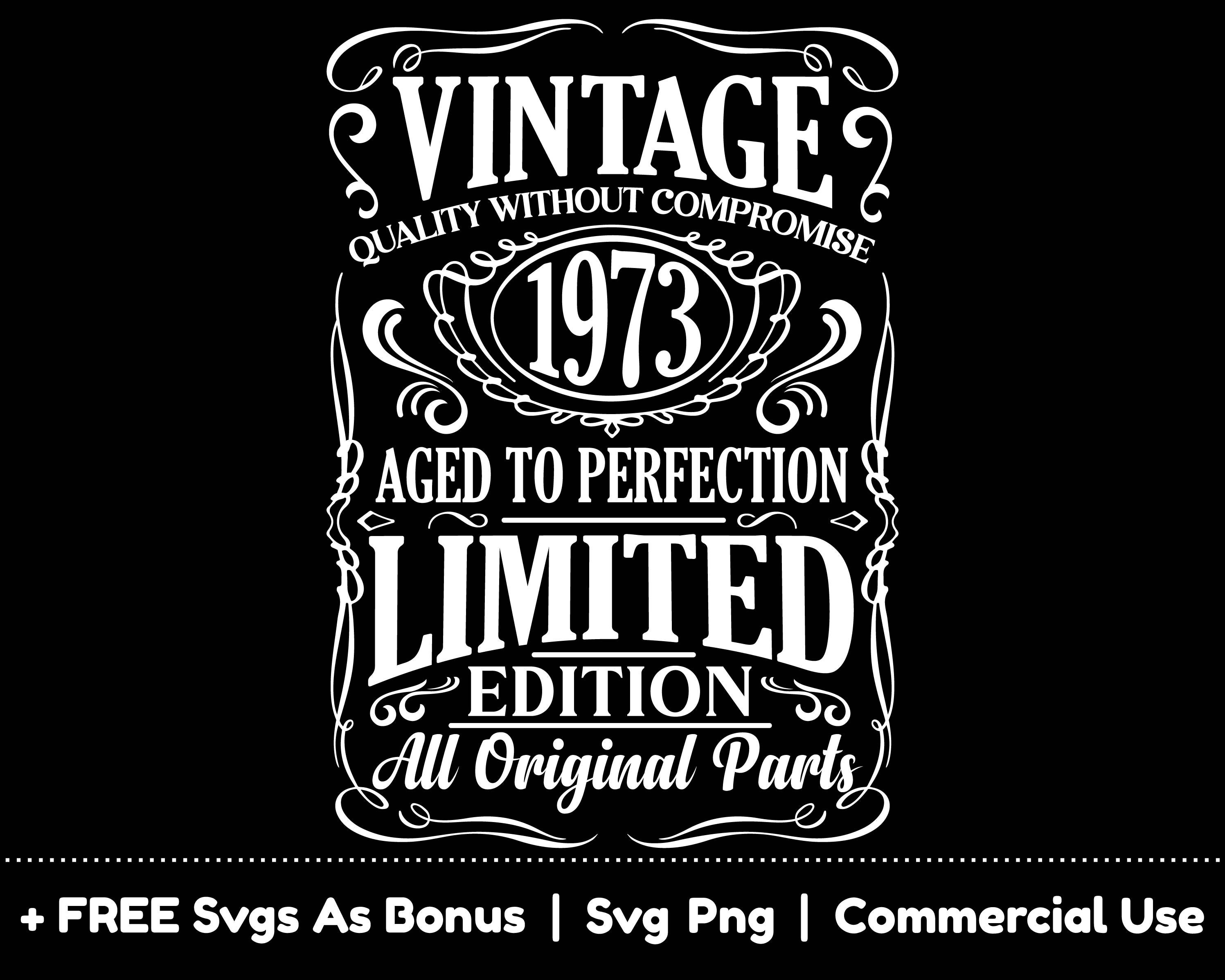 Vintage Quality Without Compromise Svg Png Files, Limited Edition, All ...