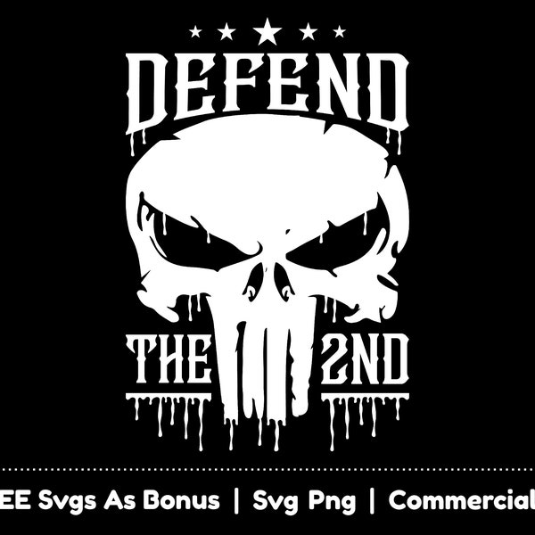 Defender Skull Svg - Etsy