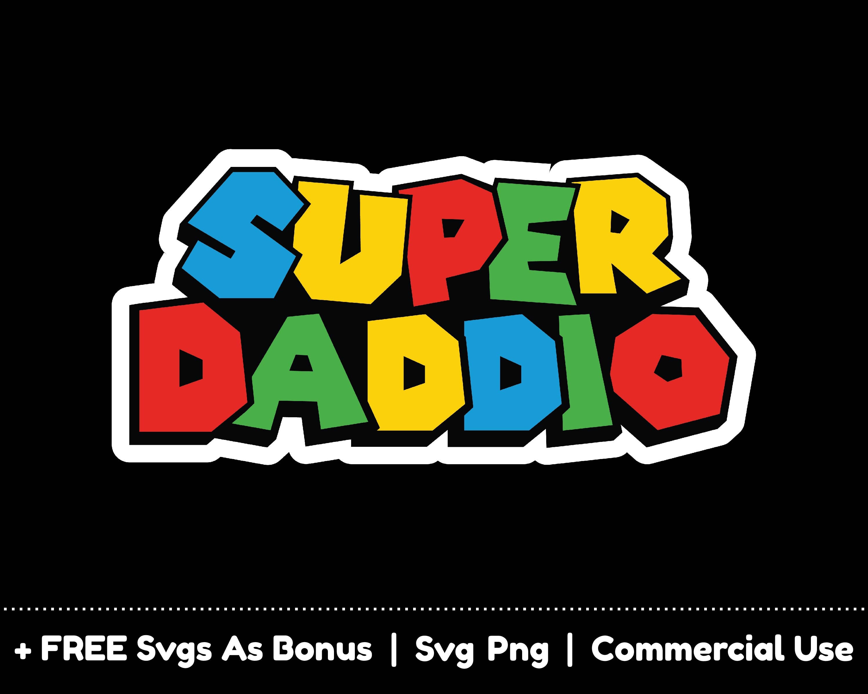 Super Daddio Svg Png Files Dad Svg Father's Day Svg - Etsy UK
