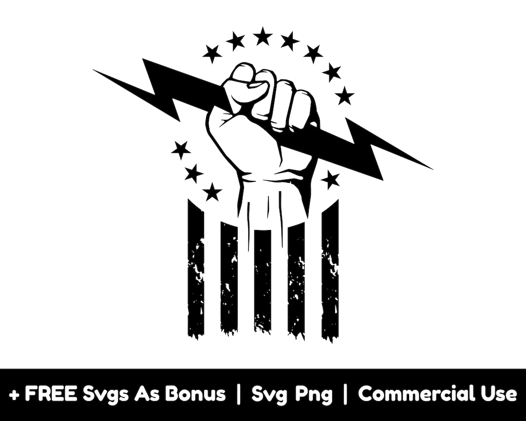 Electrician Hand Holding Lightning Flash Clipart Image Svg Png Files ...
