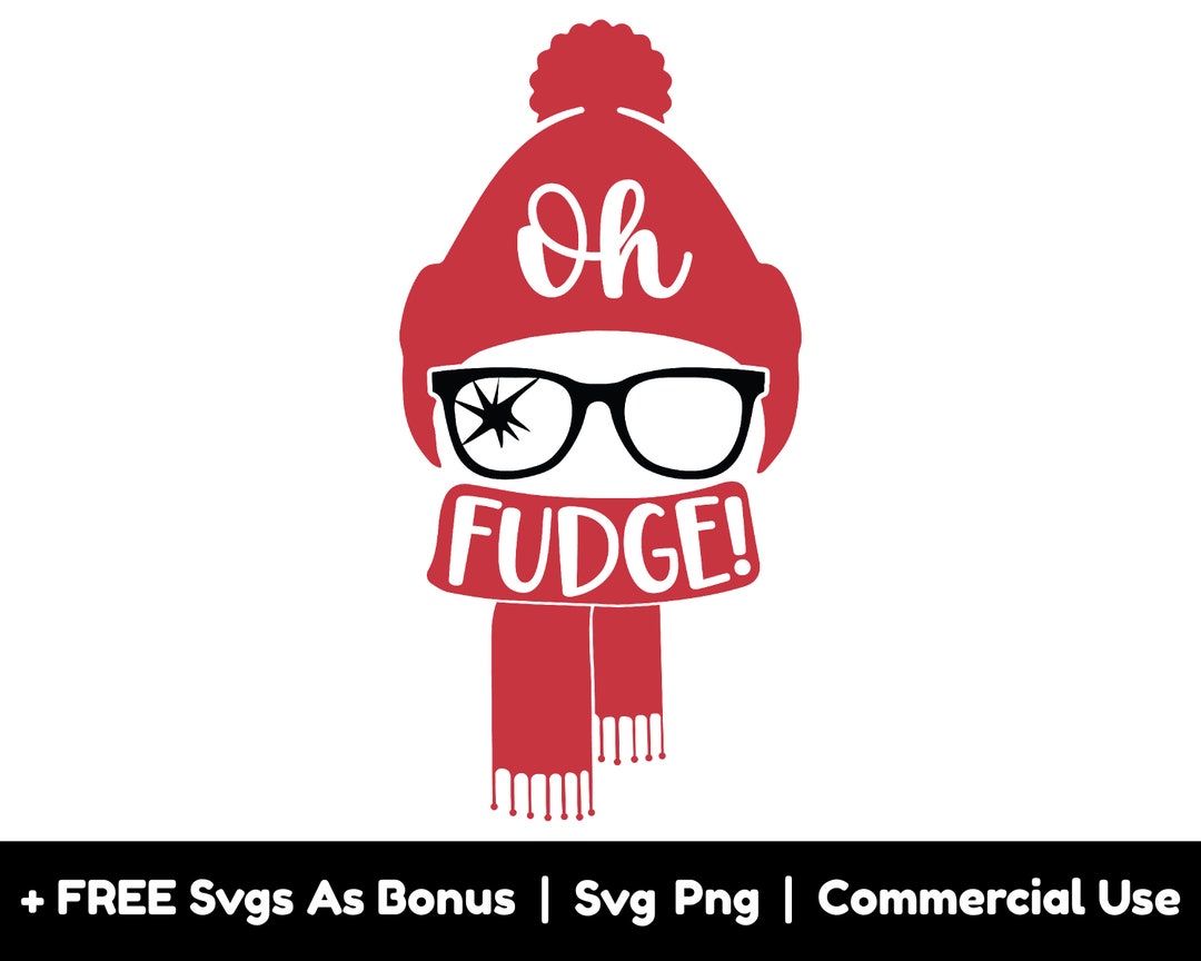 Oh Fudge Svg Png Files, Winter Season Svg, Holiday Svg, X-mas Svg ...