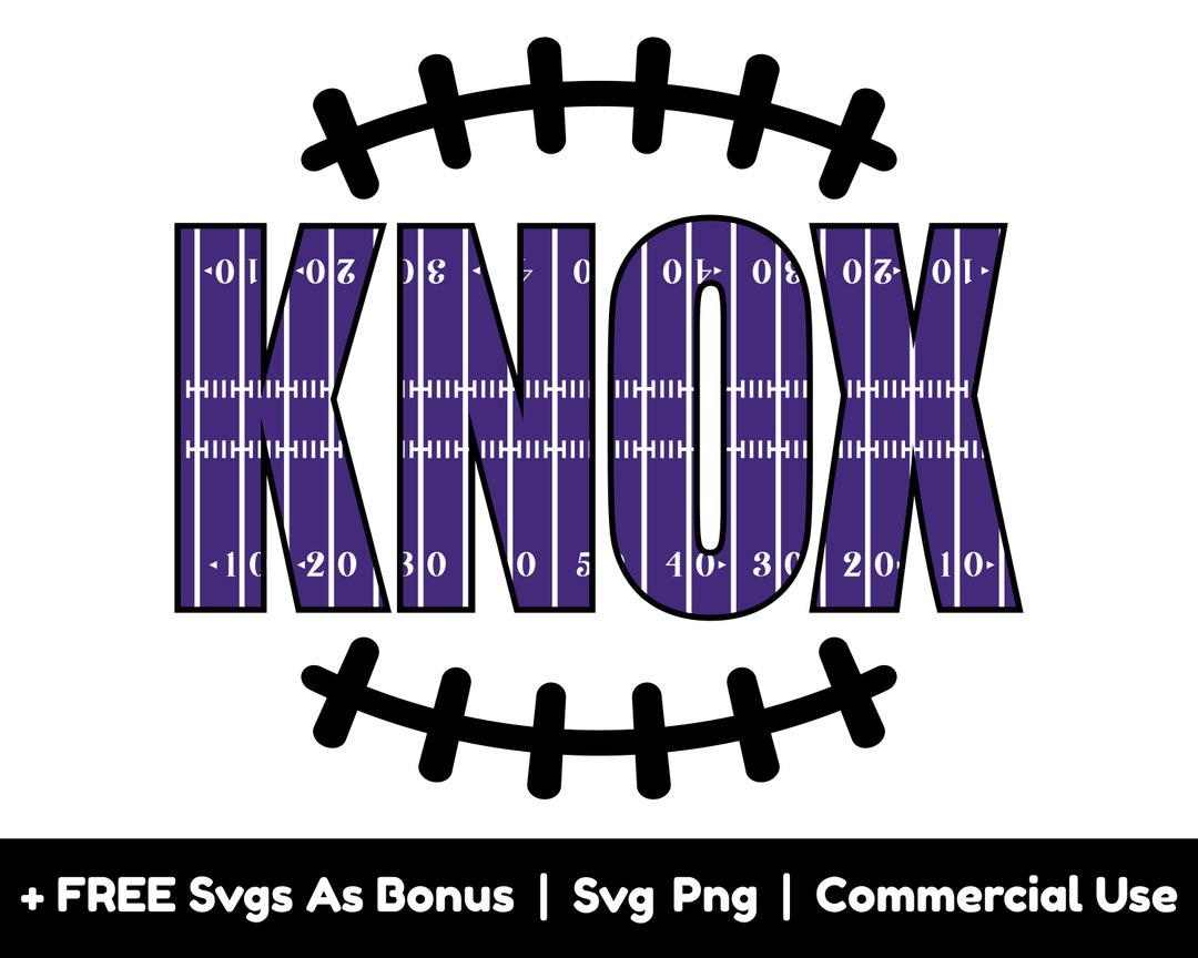 Knox Svg Png Files, American Football Svg, Football Player Svg, Game ...