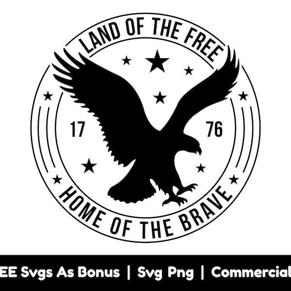 Eagle Home of the Brave - Etsy