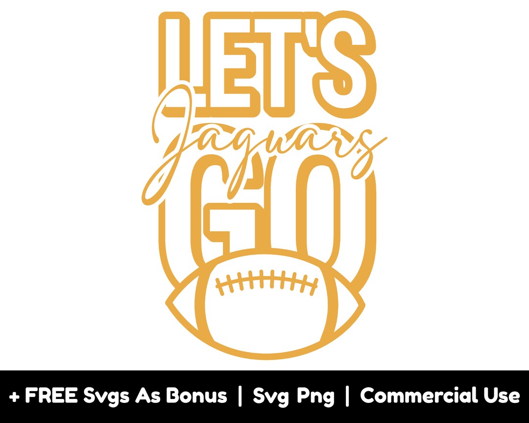 Let's Go Jaguars Svg Png Files, Jaguars Football Svg, Cheerleader Svg ...