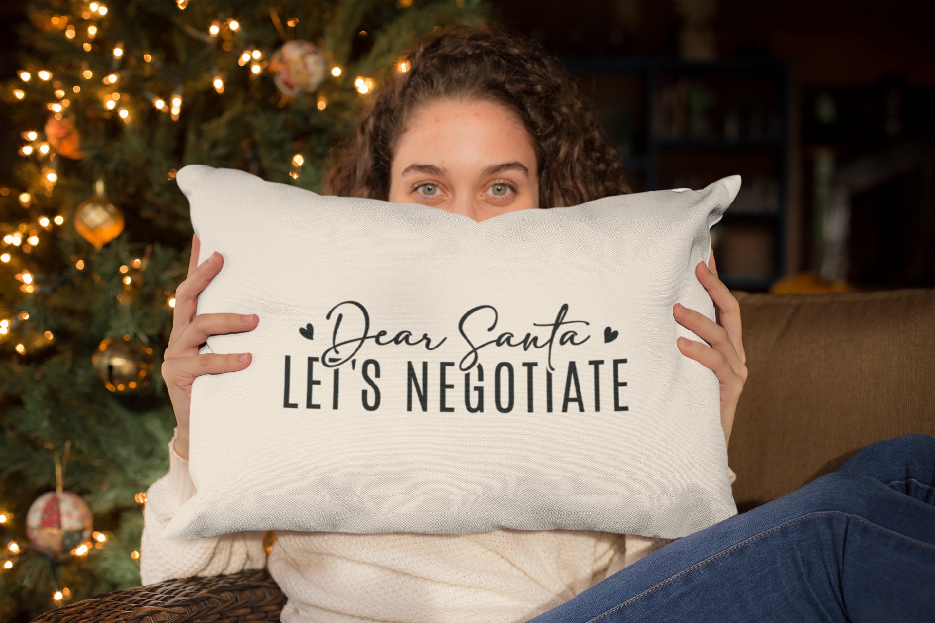Dear Santa Let's Negotiate Svg Png Files Funny Christmas - Etsy