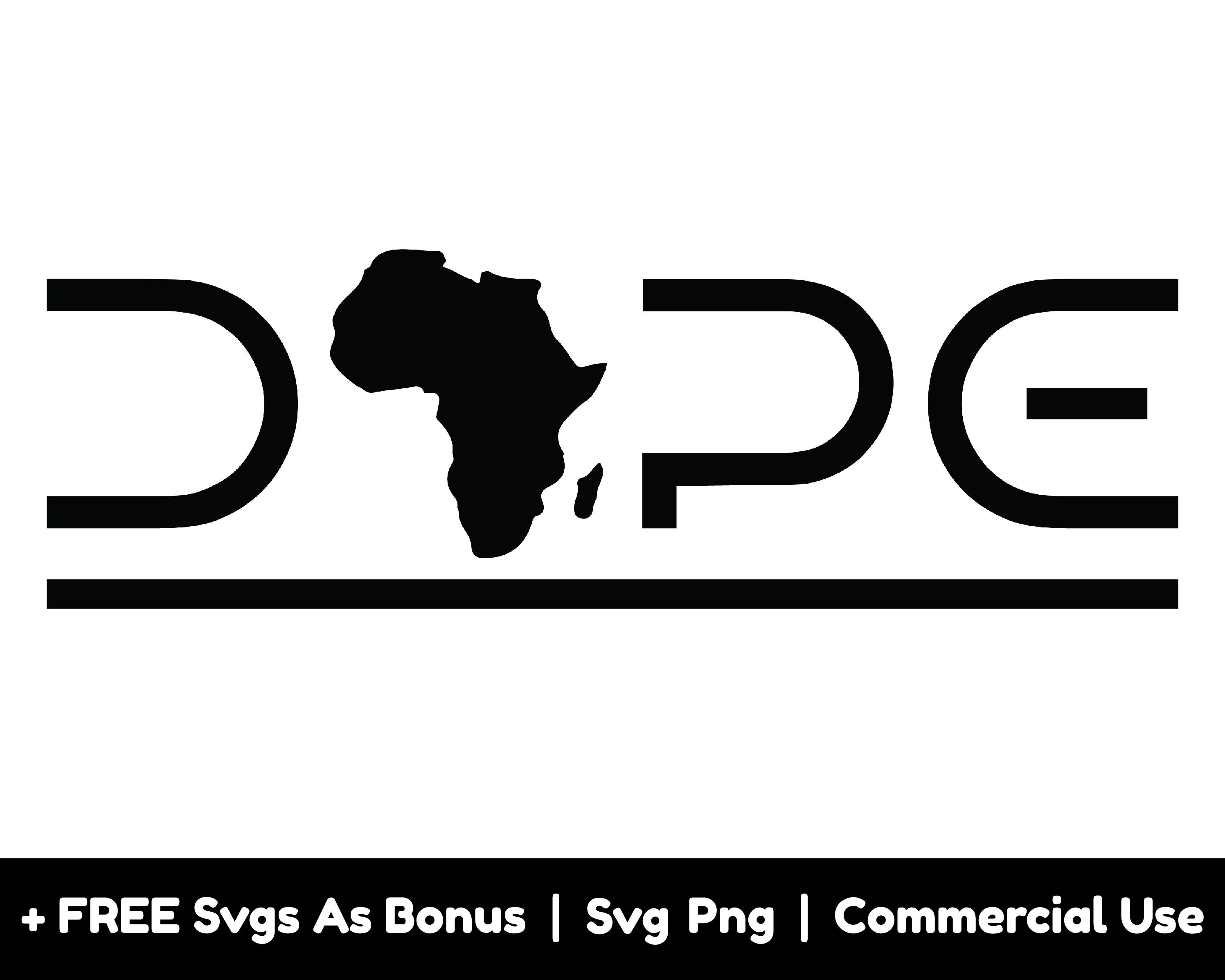 Dope Svg African American Svg Afro Svg Black History Svg - Etsy