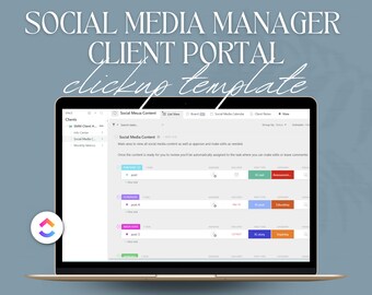 Clickup Client Portal - Etsy
