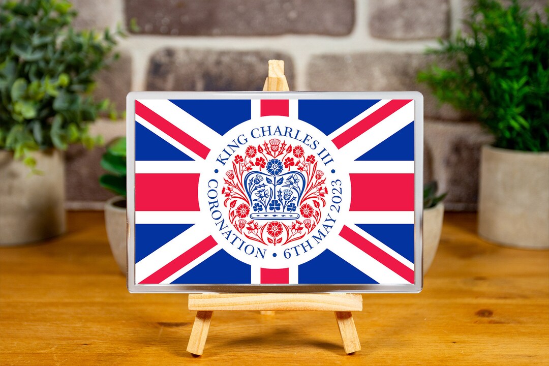 Fridge Magnet - the Coronation of King Charles III Souvenir Keepsake ...