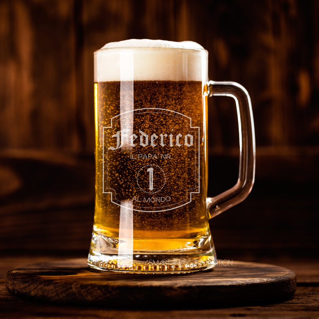 Boccale birra personalizzato boccale birra con incisione laser idea ...