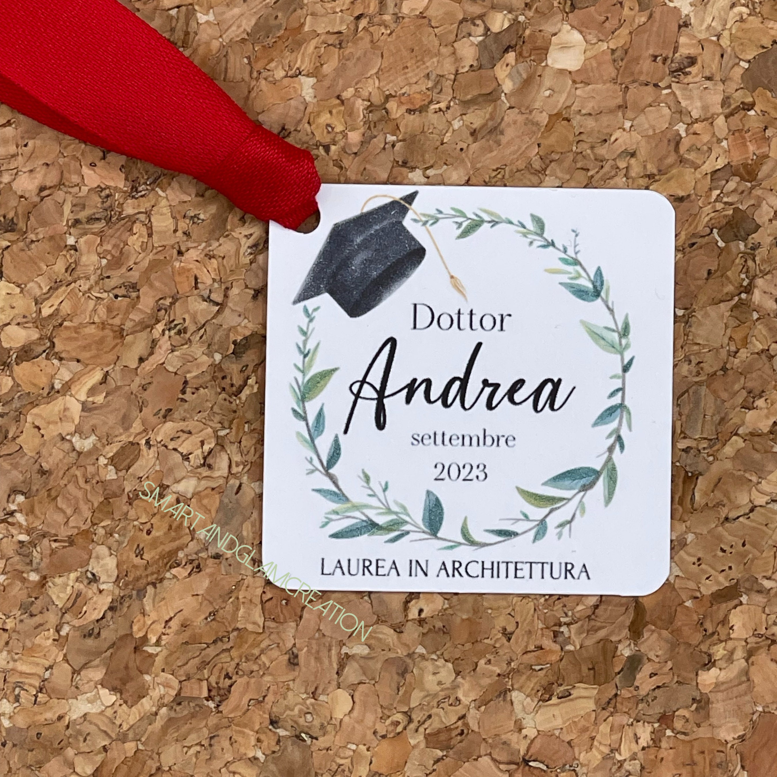 TAG Bomboniera Laurea - bomboniera fai da te - TAG personalizzata ...