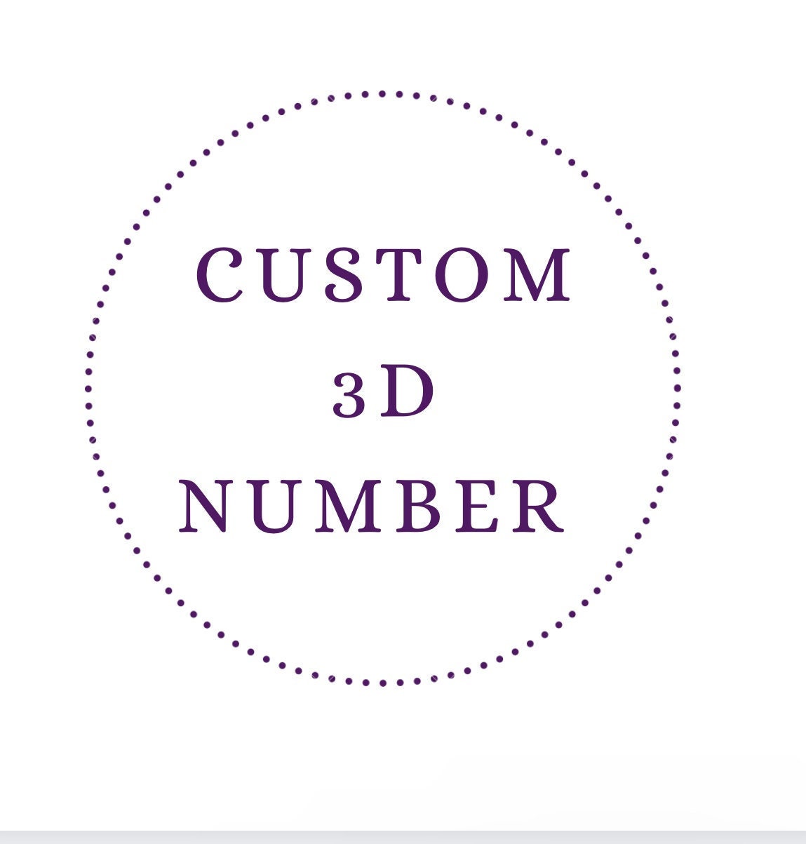 Bluey 3D Number | Custom 3D Number - Etsy