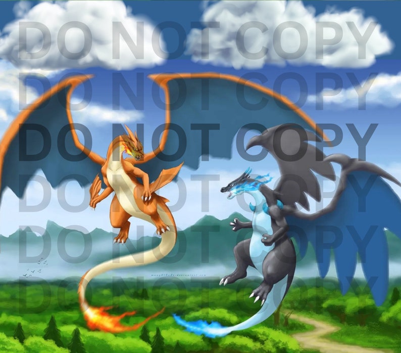 2 Charizard Tumbler Wraps Png - Etsy