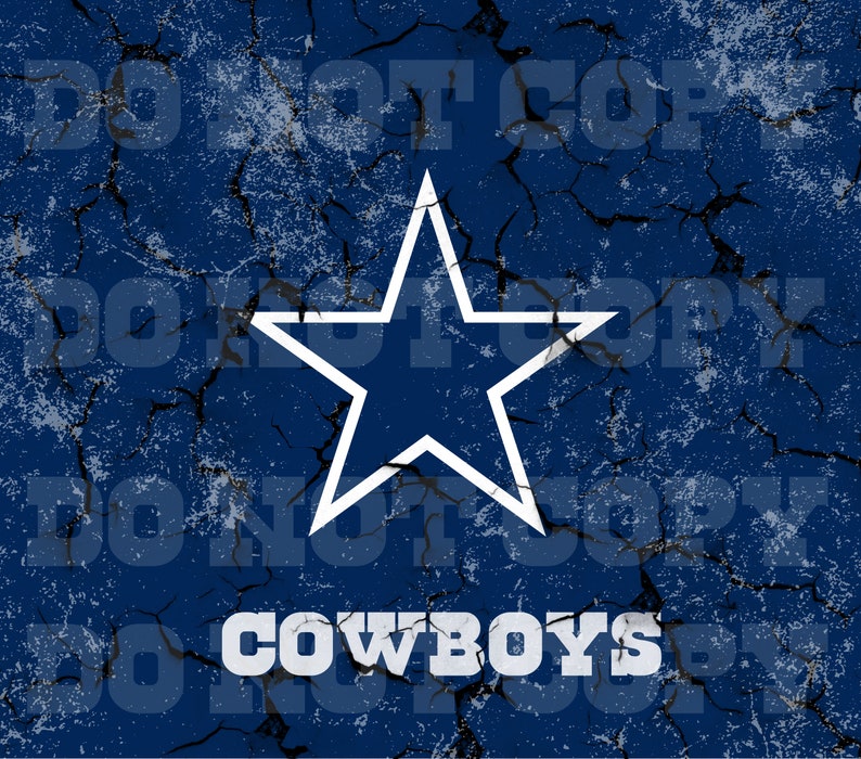 Dallas Cowboy Tumbler Wrap - Etsy