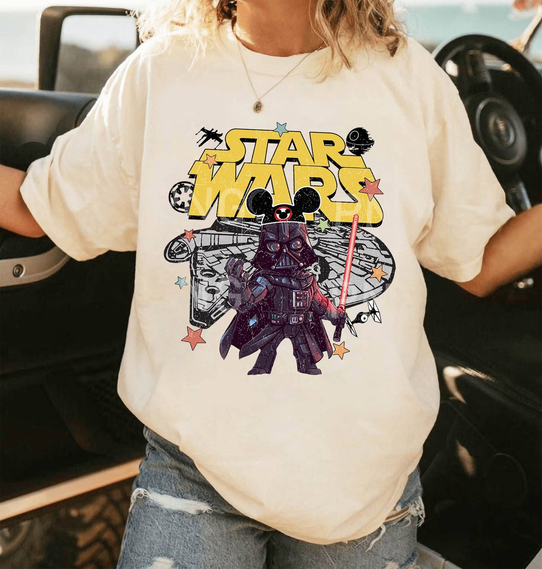 Darth Vader Star Wars Shirt, Darth Vader Shirt, Star Wars Disney Shirt ...