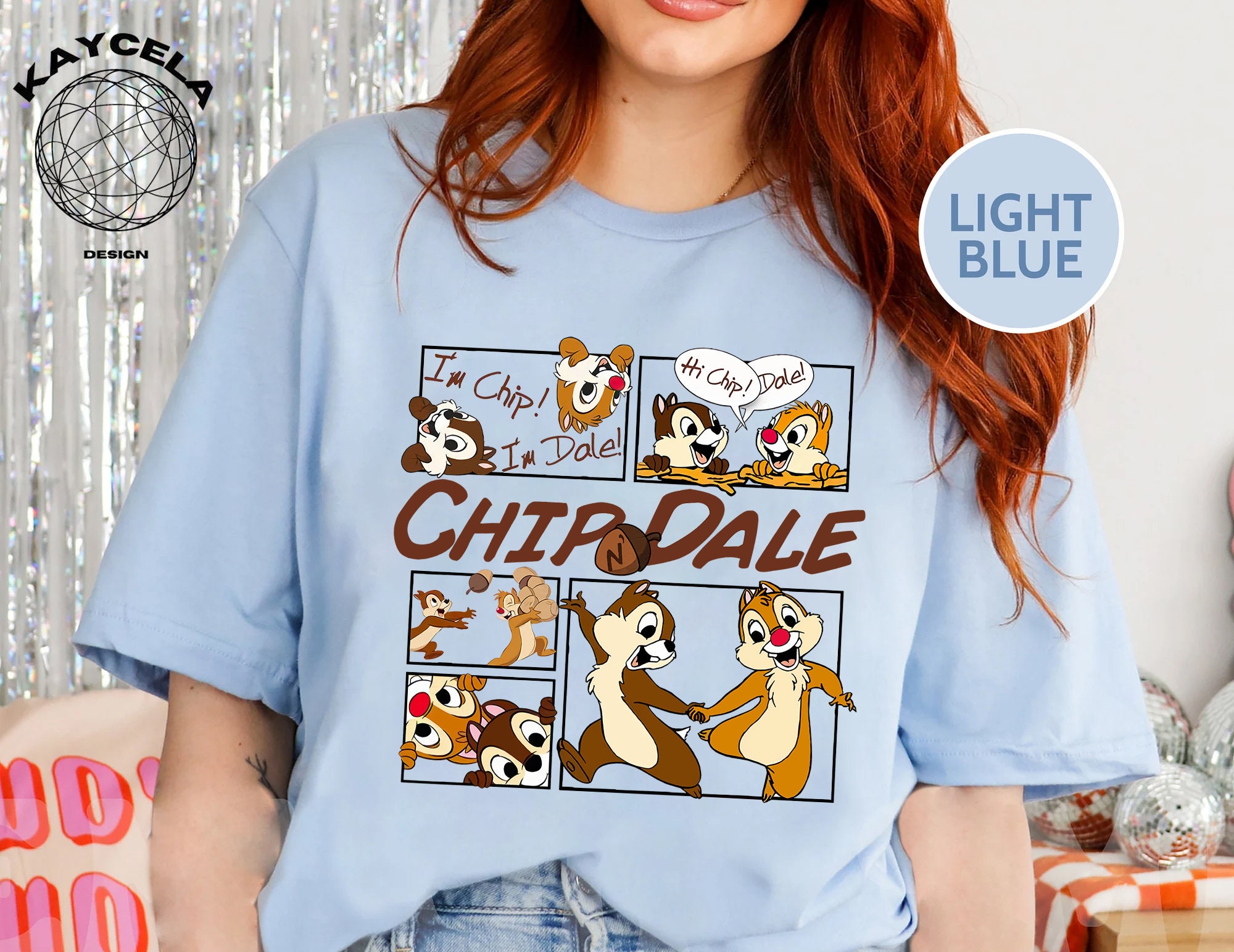 Chip N Dale Shirt, Disney Character Shirt, Chip and Dale Characters ...