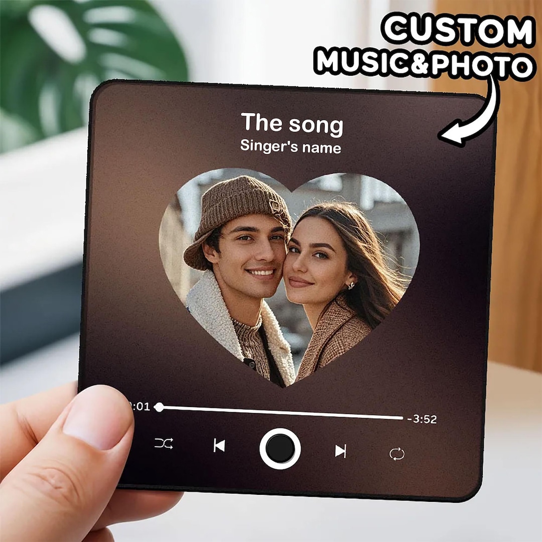 Personalized Song Fridge Magnet, Custom Music Refrigerator Magnets ...