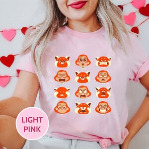 Disney PIXAR Turning Red Mei Red Panda Growing Pains Premium Shirt ...
