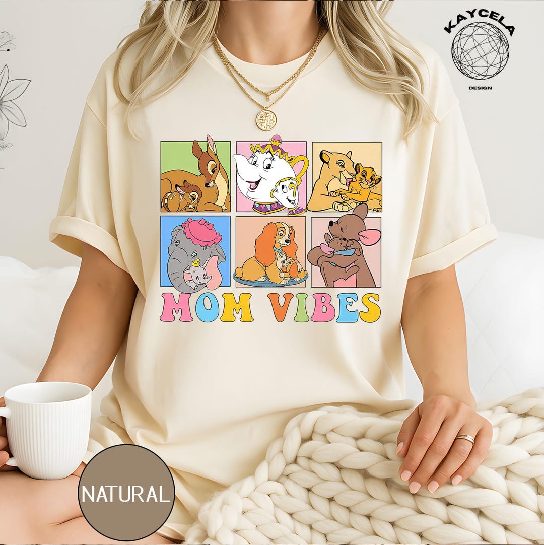 Disney Character Mom Vibes Shirt, Queen Sarabi Duchess Perdita Kanga ...