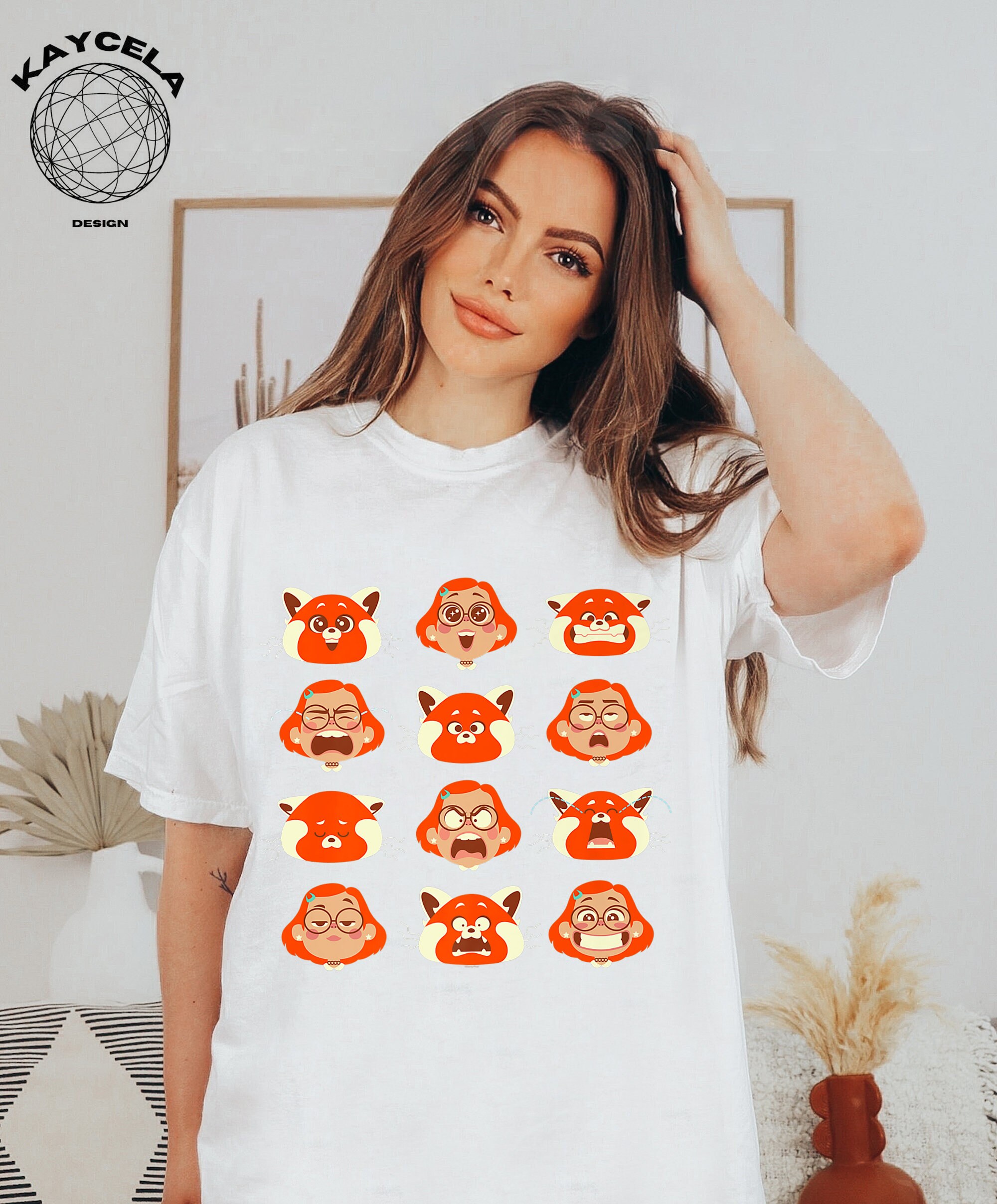 Disney PIXAR Turning Red Mei Red Panda Growing Pains Premium Shirt ...