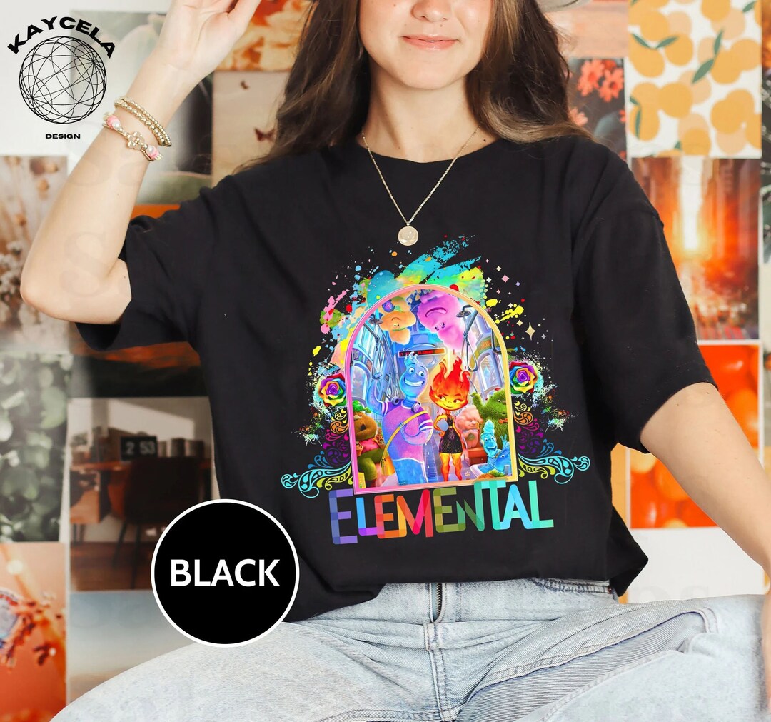 Vintage Disney Elemental Shirt, Disney Pixar Elemental Shirt, Ember ...
