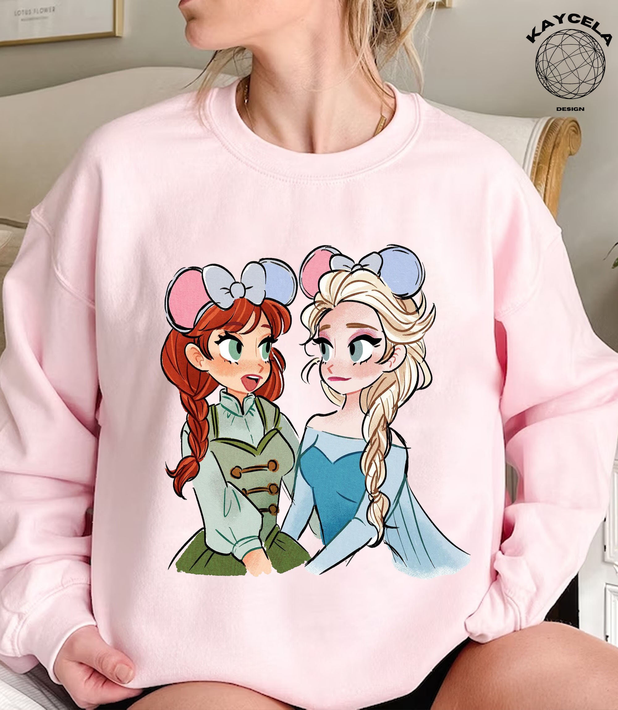 Disney Princess Elsa and Anna T-shirt, Frozen Elsa Anna Shirt, Disney ...