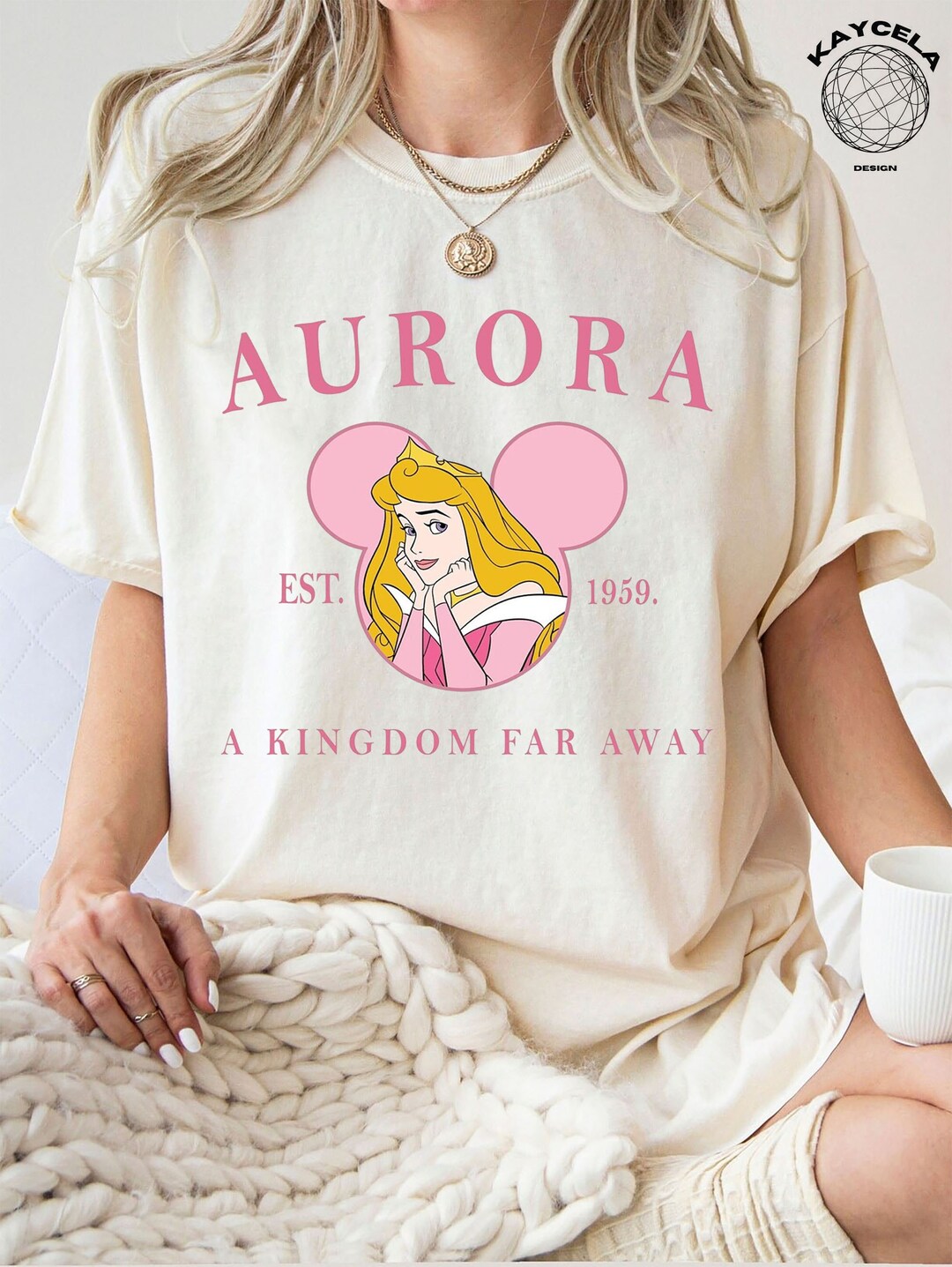 Aurora Comfort Colors® Disney Princess Shirt, Princess Aurora Est. 1959 ...
