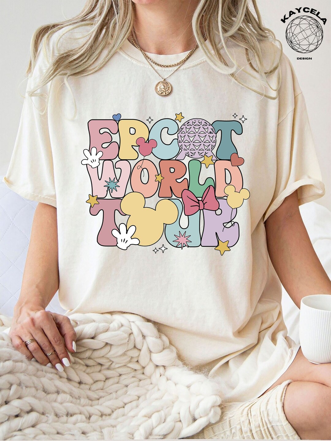 Comfort Colors® Cute Epcot World Tour Shirt, Disney Group Trip Shirt ...