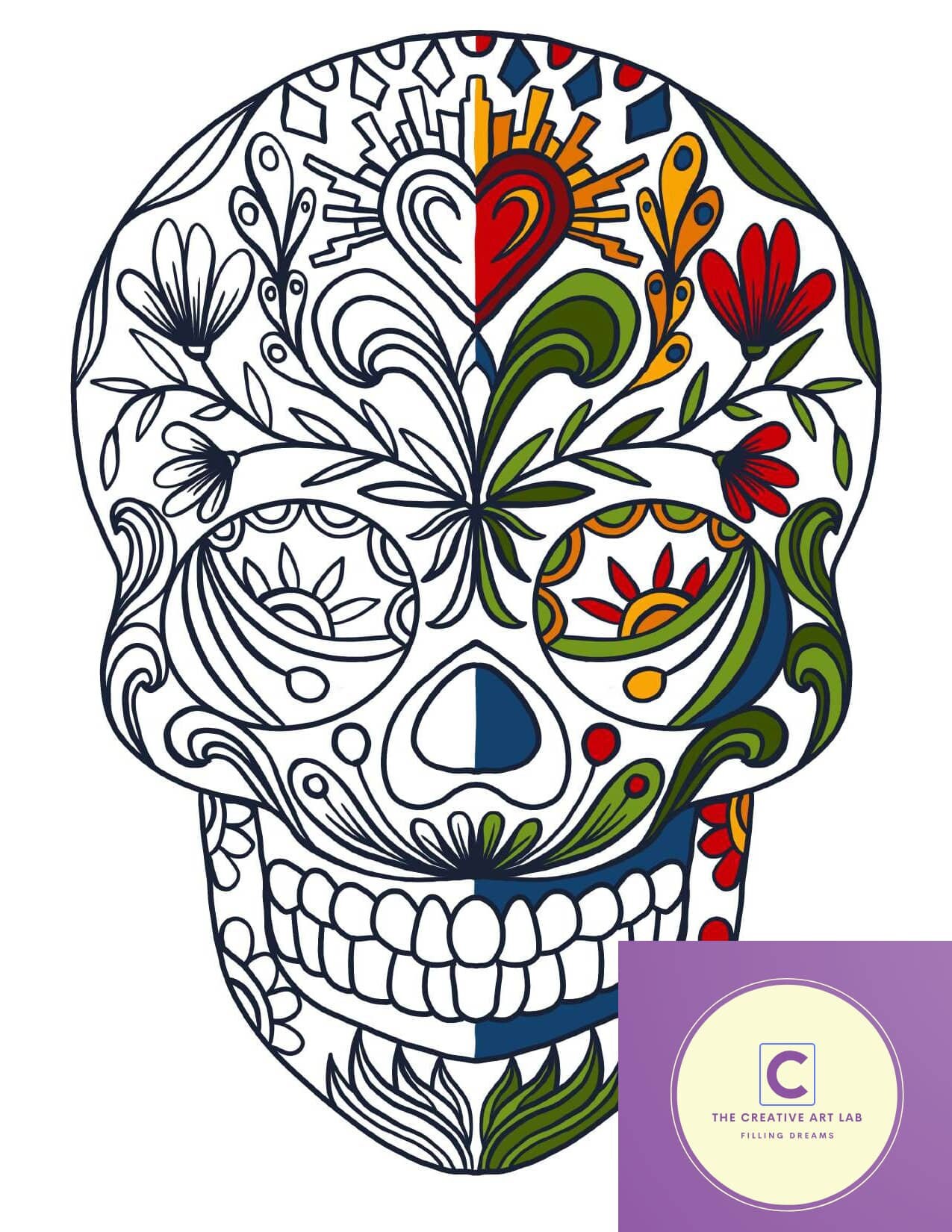 31 Mixed Trippy Coloring Pages - Etsy