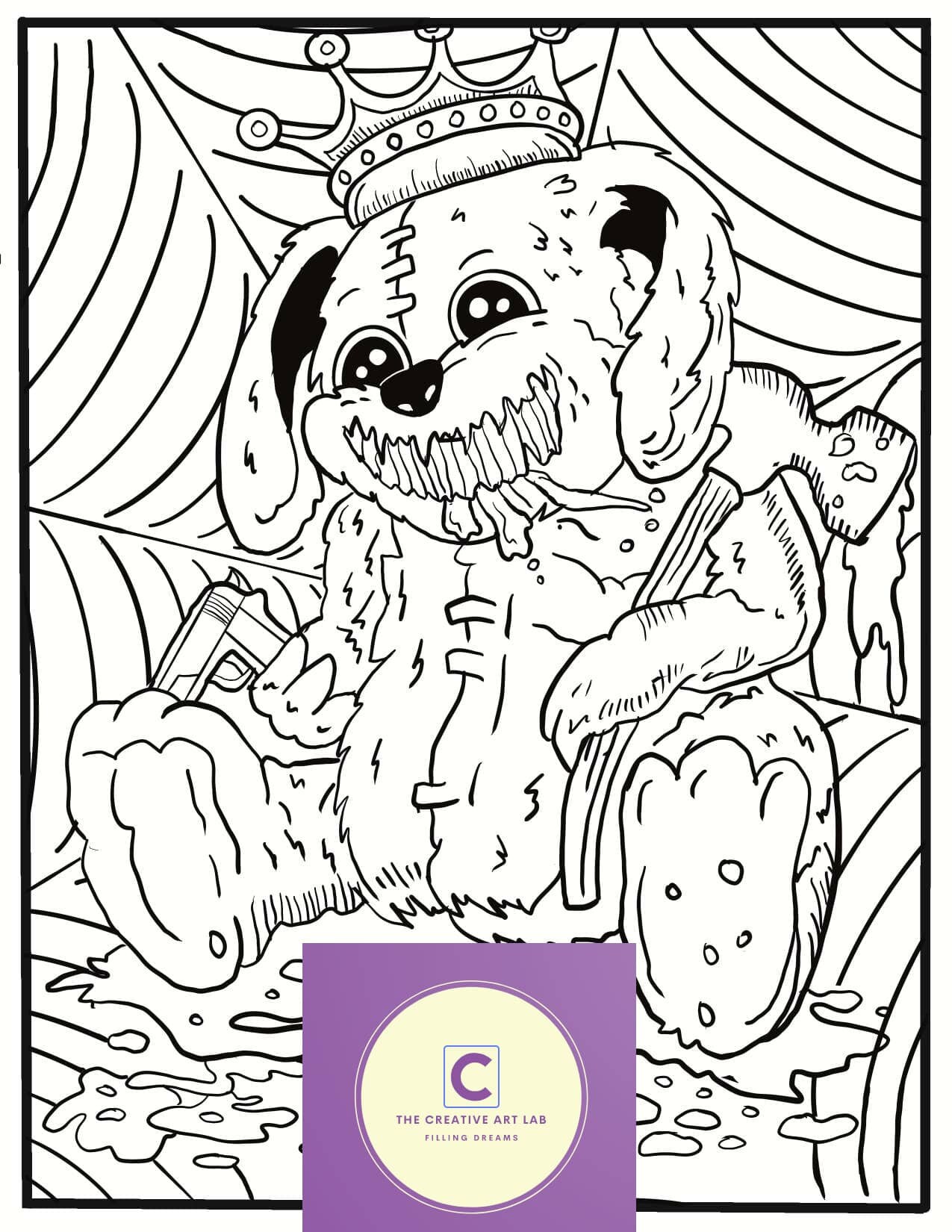 31 Mixed Trippy Coloring Pages - Etsy