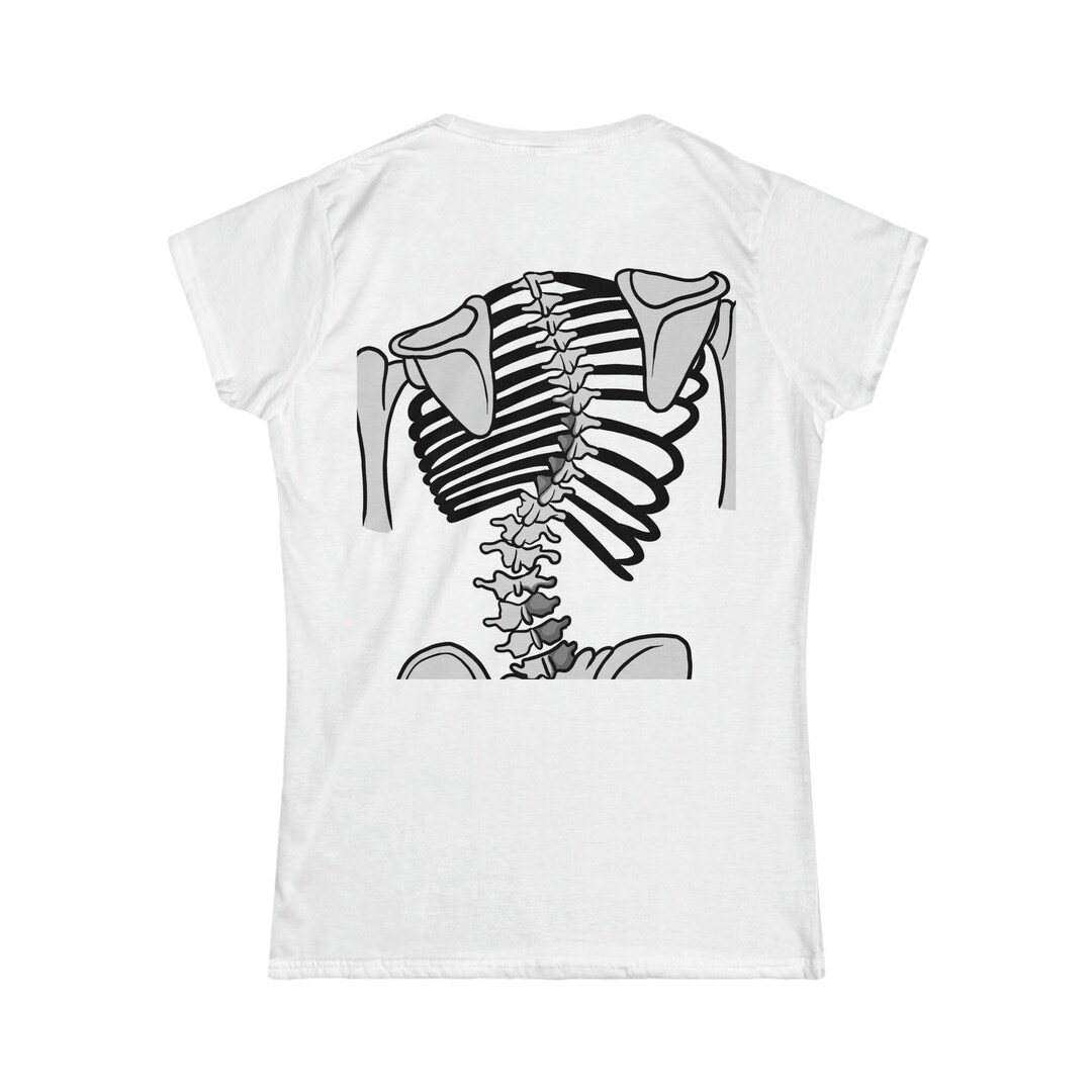 Scoliosis S Curve Front & Back (right Thoracic, Left Lumbar Convexities ...