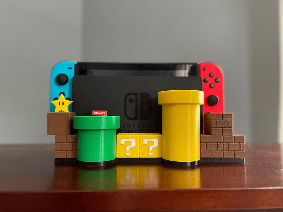 Super Mario Nintendo Switch Holder Your Ticket to Adventure - Etsy
