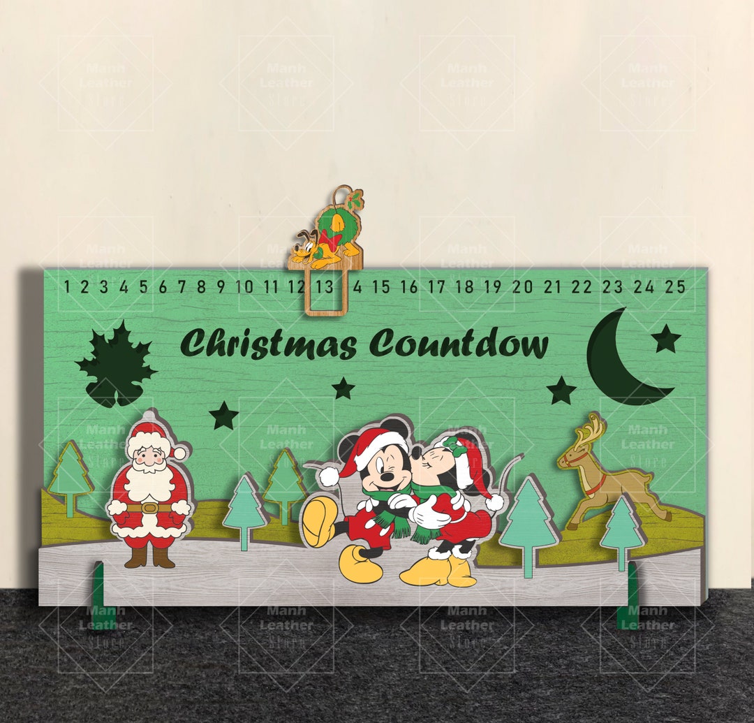 Christmas Countdown Svg,calendar Christmas Svg, Countdown SVG, Calendar ...