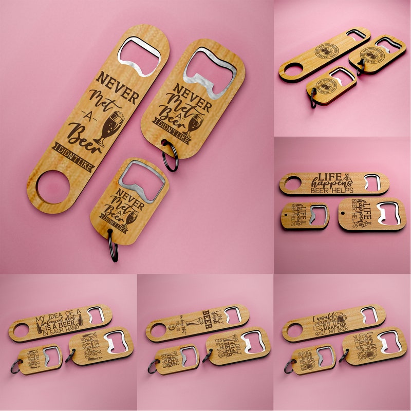 Beer Keychain - Etsy
