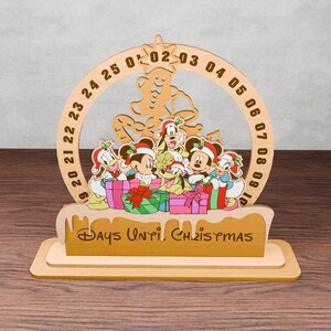 Christmas Countdown Calendar SVG, Laser Cut File (digital File) - Etsy