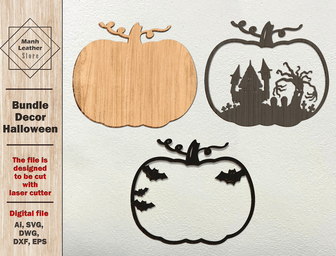 Bundle Decor Halloween SVG Halloween Svg Decor Svg File - Etsy