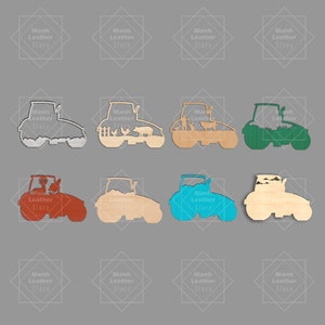 Farm Tractor SVG, Laser Cut Files - 8 Layer Art Piece for Glowforge ...