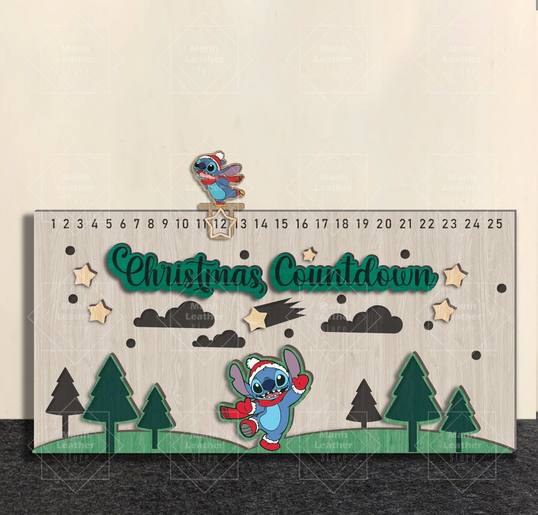 Countdown SVG, Calendar SVG, Christmas Countdown Svg,calendar Christmas ...