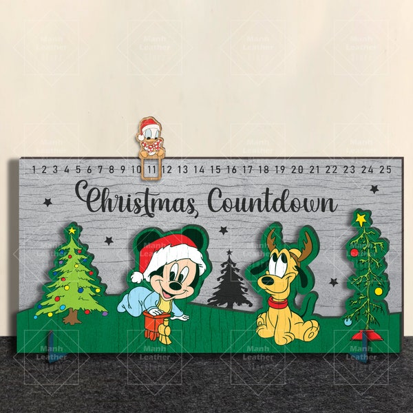Christmas Countdown Calendar - Etsy