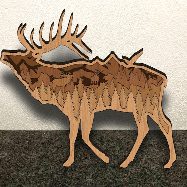Elk Art - Etsy